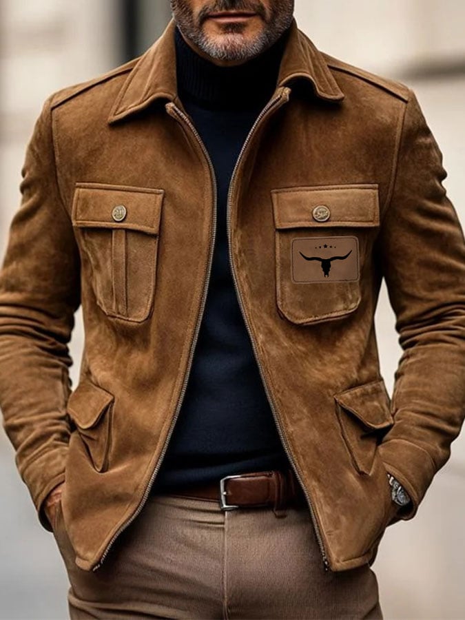 Mens Vintage Western Jacket – fashionsully